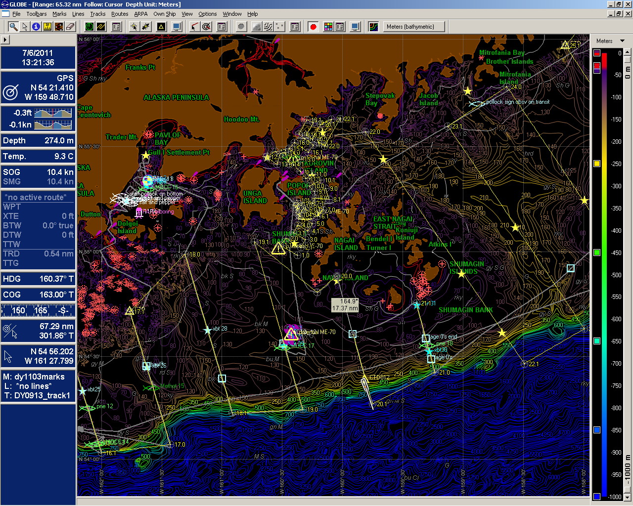 nav chart – NOAA Teacher at Sea Blog
