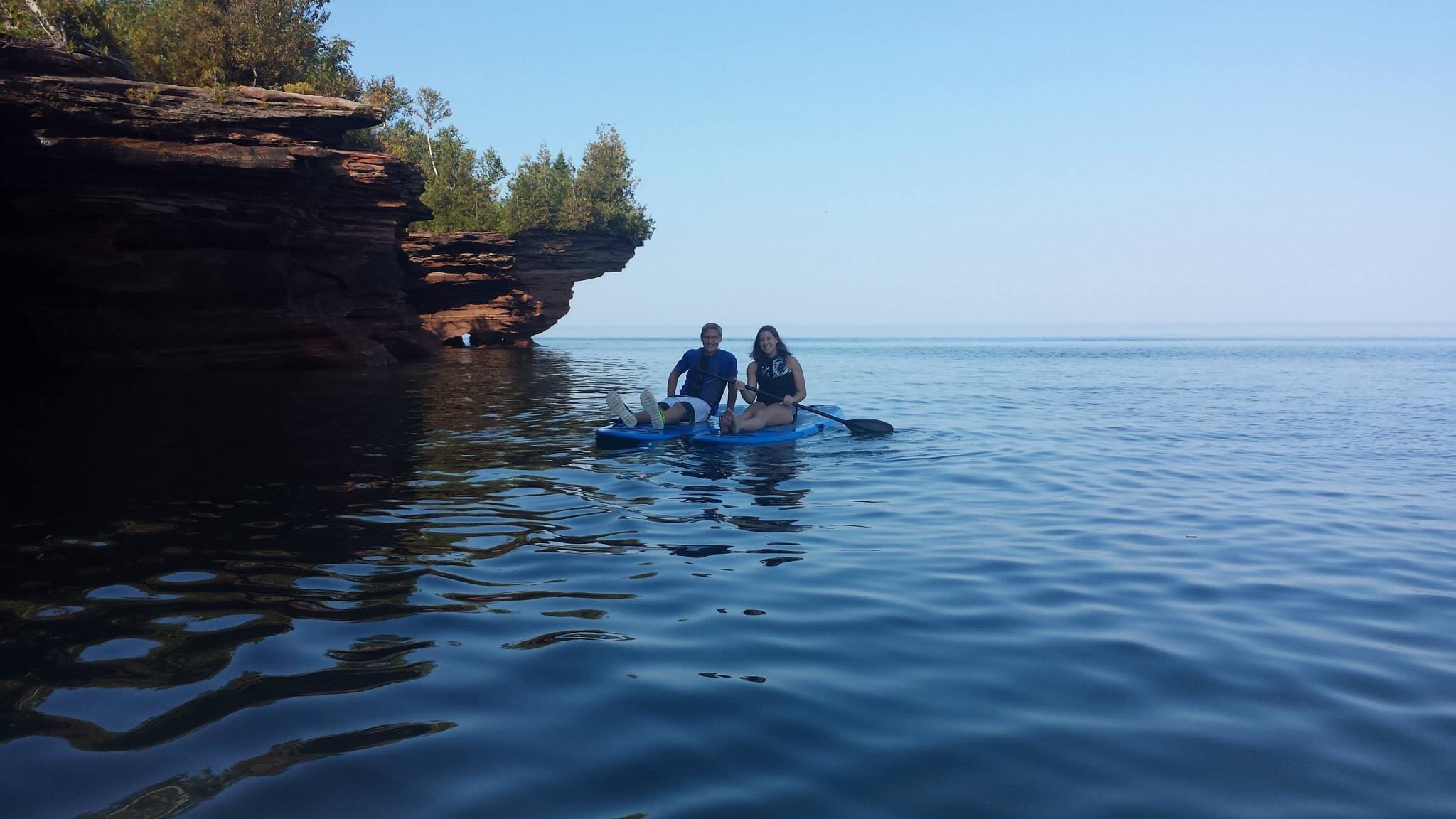 Paddling near Devil’s Island – NOAA Teacher at Sea Blog