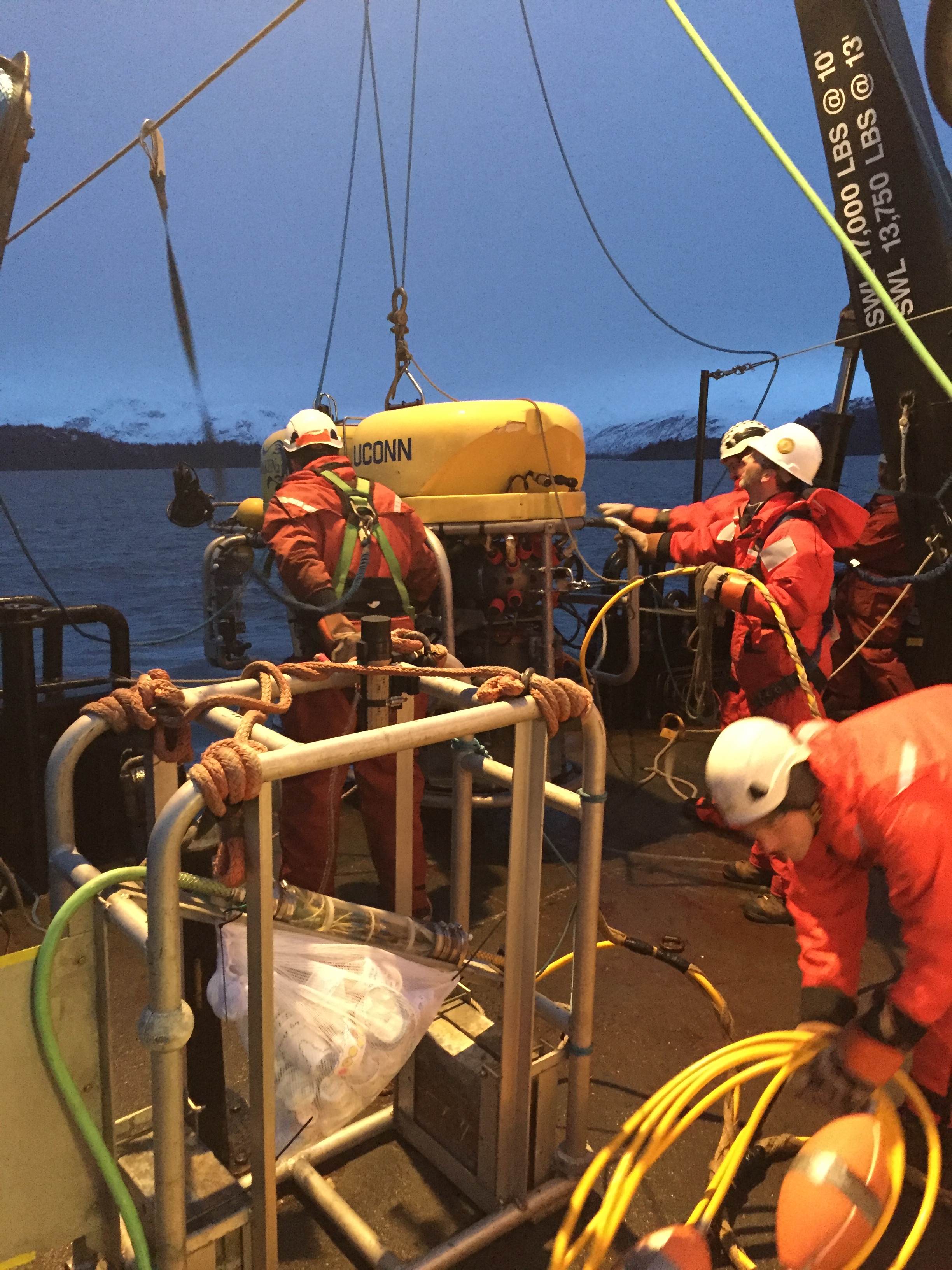 Crew deploys ROV – NOAA Teacher at Sea Blog