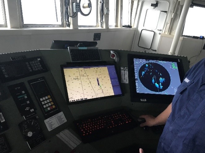 bridge w map screens – NOAA Teacher at Sea Blog