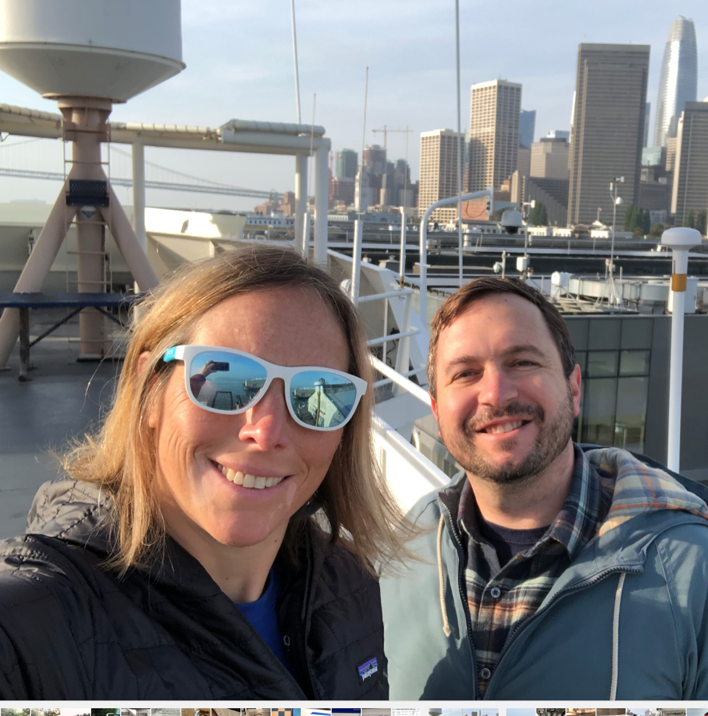 Karah Nazor: Departure from the San Francisco Bay and First Night of ...