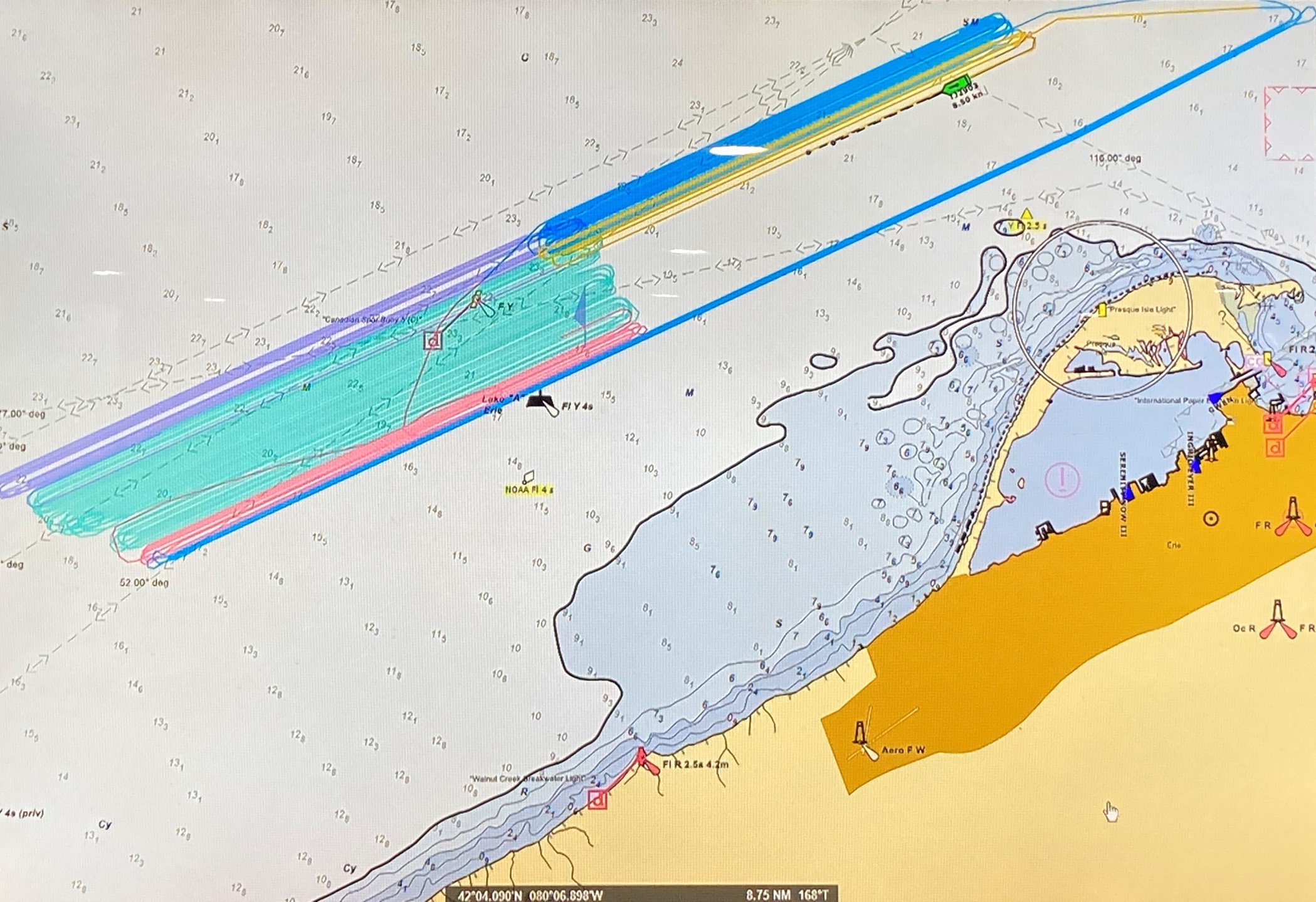 Mow map – 7-8-22 – NOAA Teacher at Sea Blog