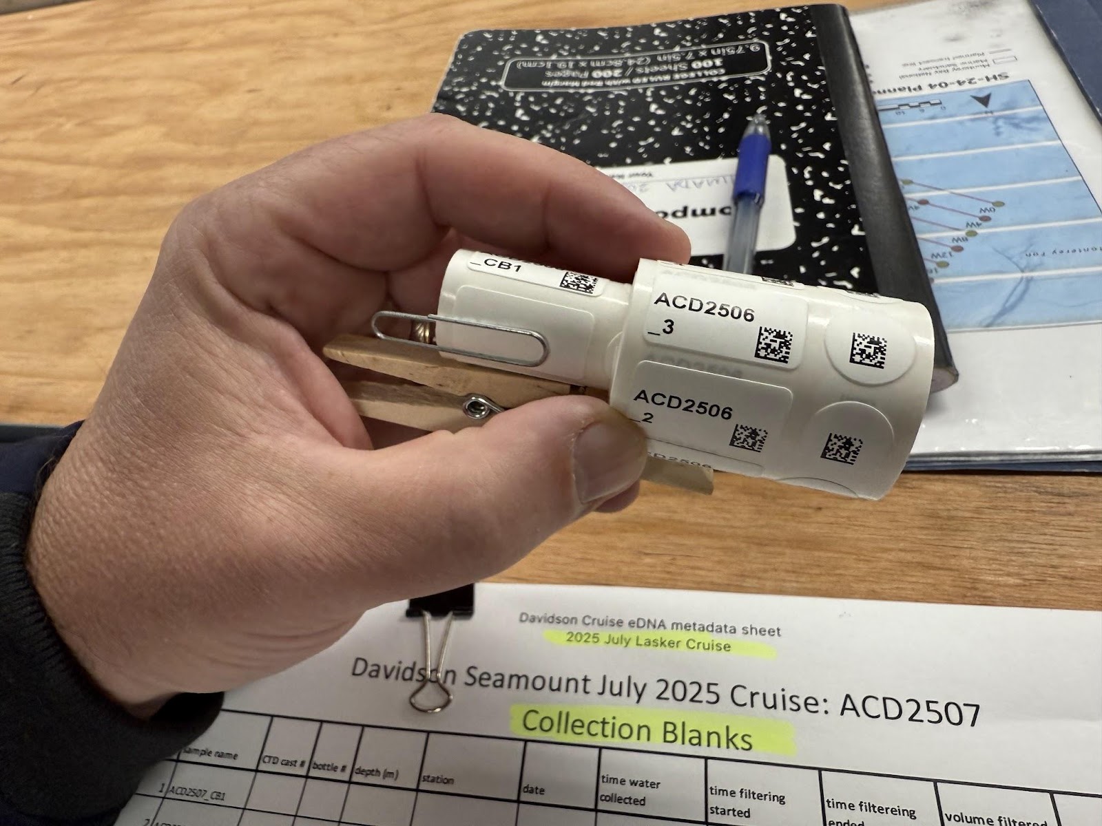 Omania_step 3_labeling samples – NOAA Teacher at Sea Blog